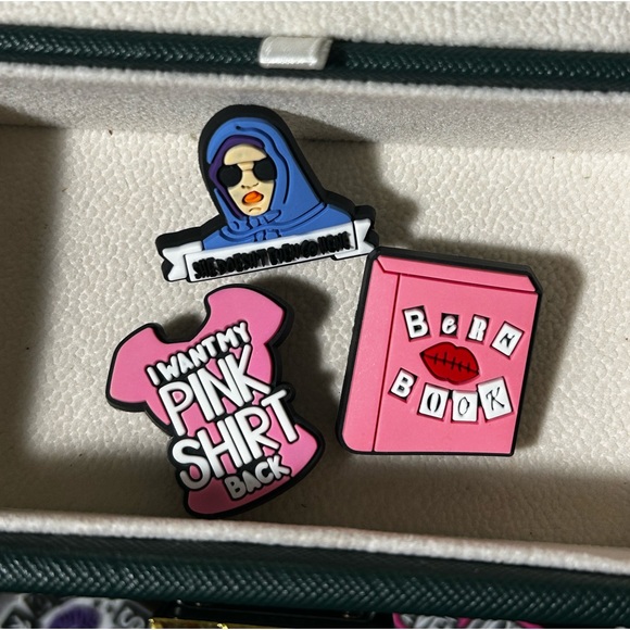 CROCS | Shoes | Mean Girls Burn Book She Doesnt Even Go Here Croc ...